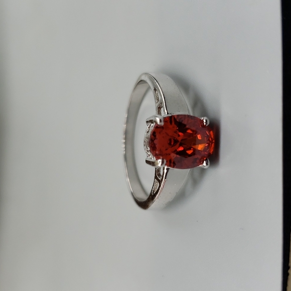 Jewelry | Red Light Siam Ring | Poshmark